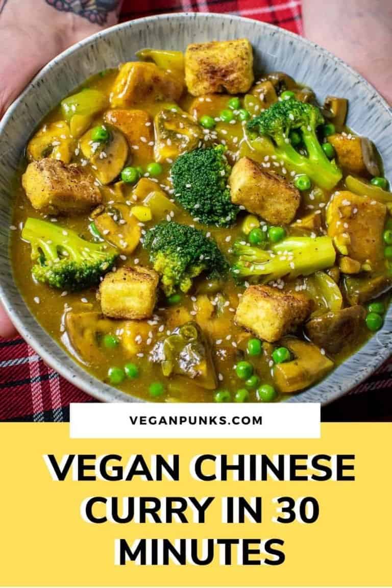 Vegan Chinese Curry in 30 minutes and One Pot - Vegan Punks