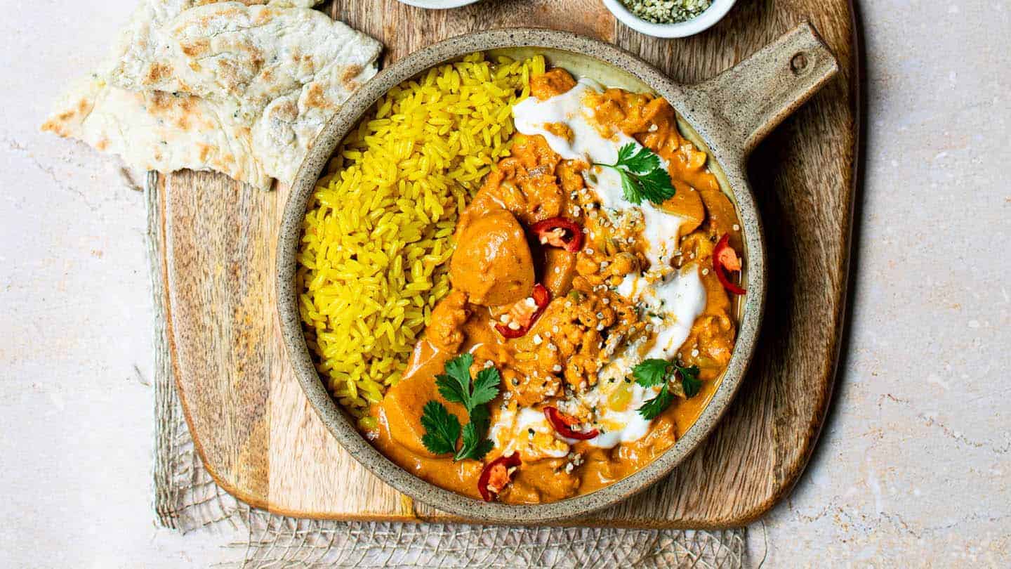 Easy Vegetable Tikka Masala (Cauliflower and Potato) - Vegan Punks