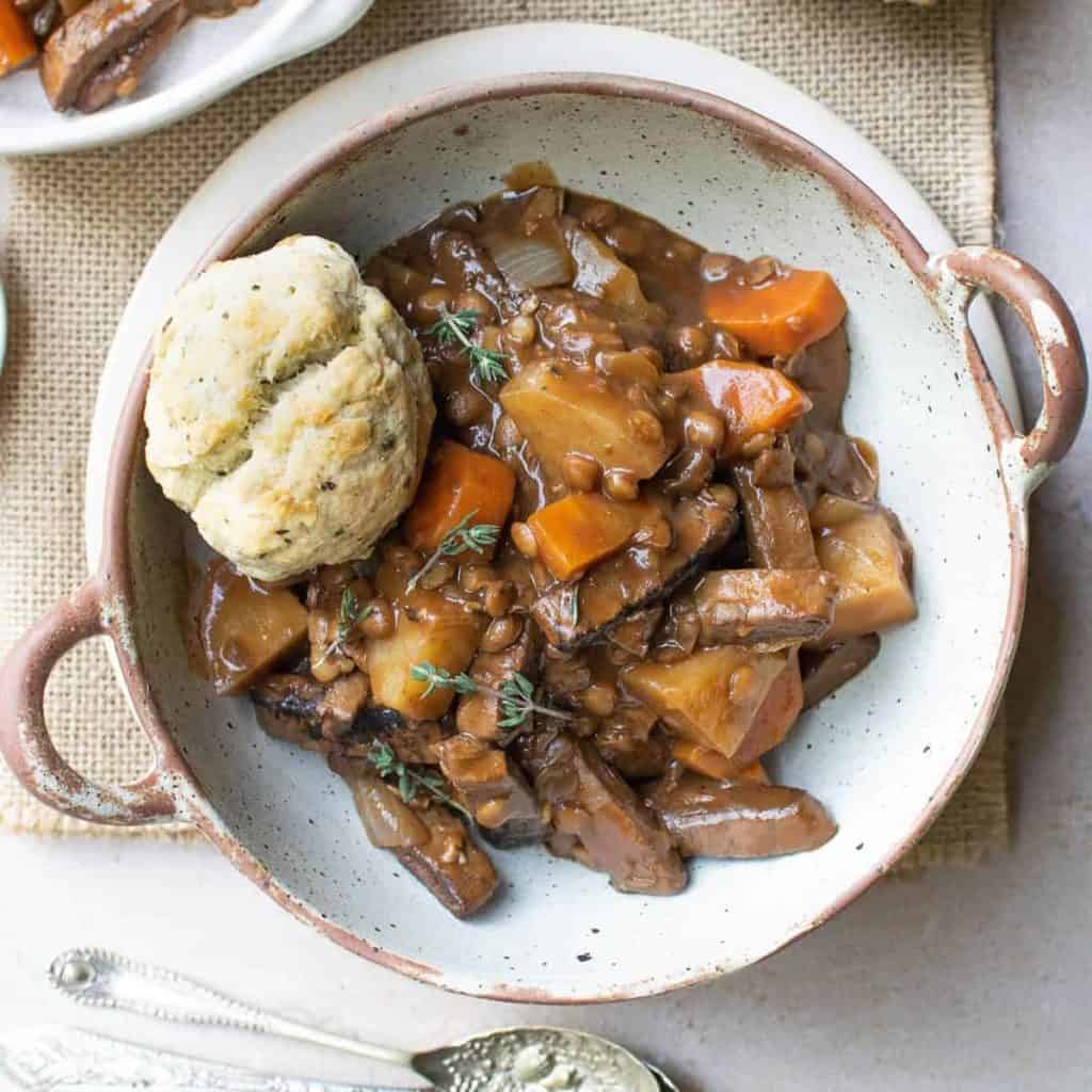 Hearty Vegan Beef Stew [Protein Packed] - Vegan Punks