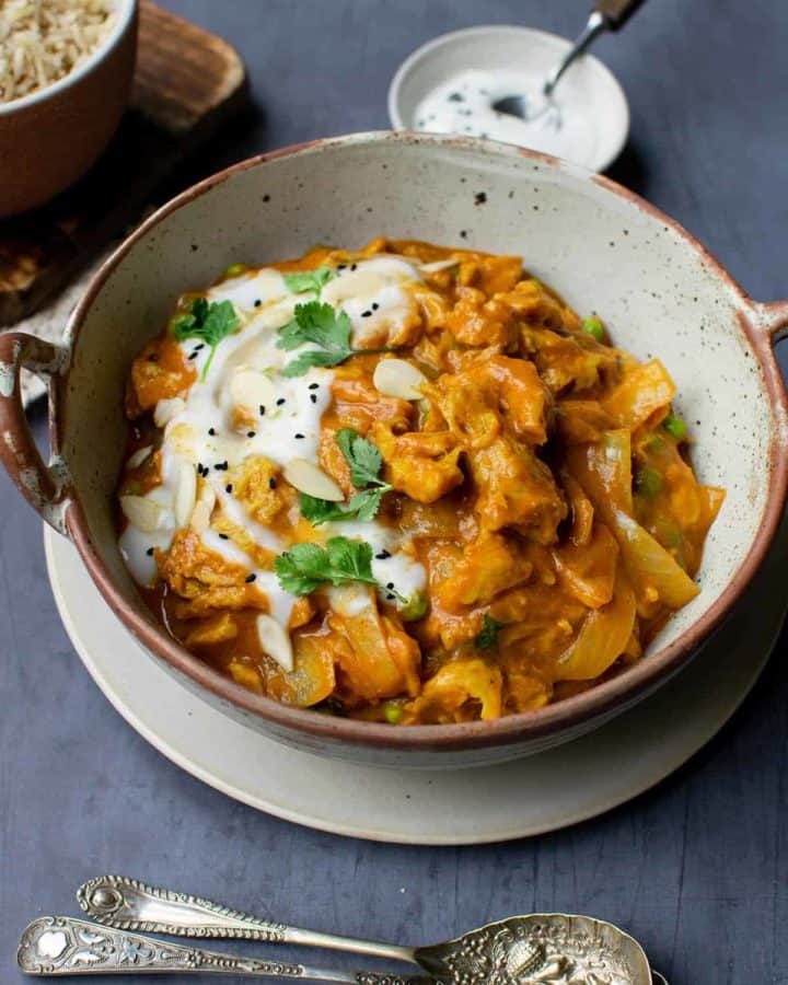 Seitan Curry in 20 Minutes - Vegan Punks
